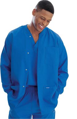 Men's Solid Scrub Jackets - Medical & Nursing - AllHeart