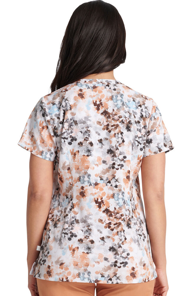 Women's Cute Print Scrub Tops - AllHeart