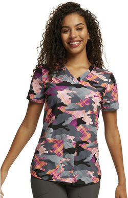 Seasonal Scrubs & Uniforms - Nursing Print Scrub Tops & Jackets