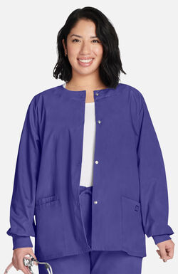 Women's Solid Color Scrub Jackets - High-Quality | AllHeart