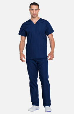 Men's White Scrubs - Pants, Tops & Jogger Scrubs | allheart