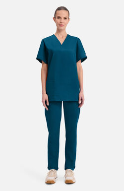 Unisex Wine Colored Scrubs | AllHeart