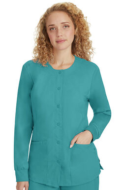 Women's Solid Color Scrub Jackets - High-Quality | AllHeart