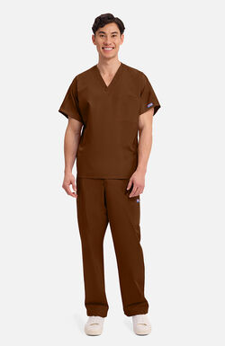 Unisex Brown Scrubs | AllHeart