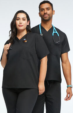 Unisex Wine Colored Scrubs | AllHeart