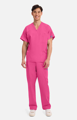 Unisex Pink Scrubs: Hot Pink & Light Pink Scrubs | AllHeart