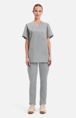 Unisex Grey Scrubs for Men & Women | AllHeart