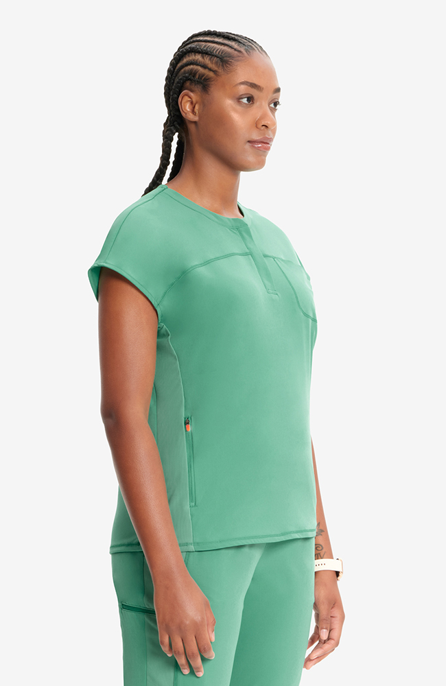 Women's Henley Scrub Top | AllHeart.com