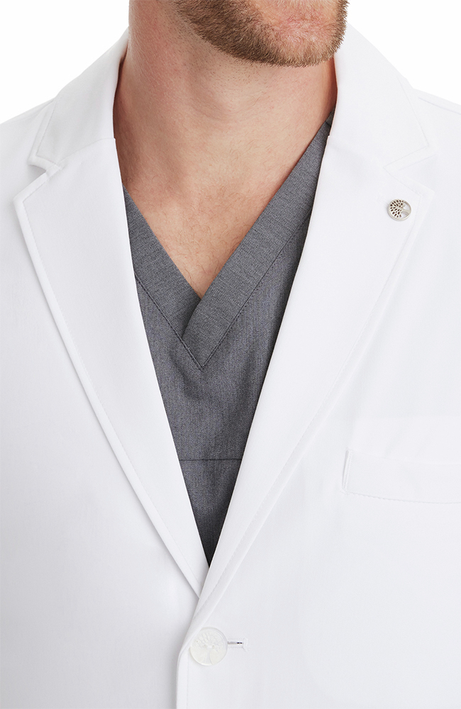 Lab Coats by Healing Hands Men's Logan 35½" Lab Coat | AllHeart.com